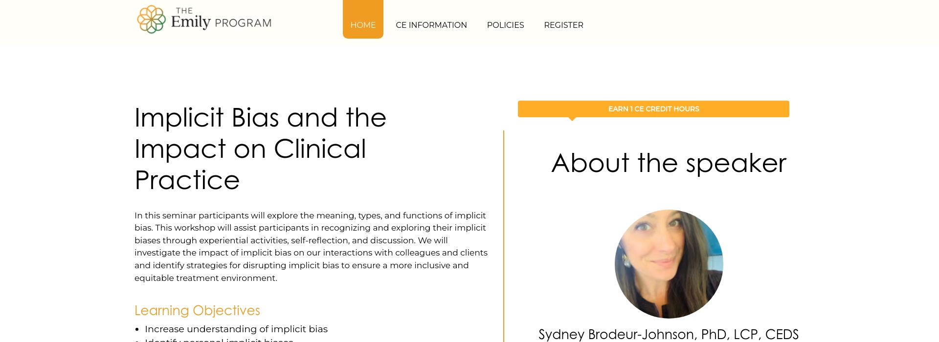 Implicit Bias and the Impact on Clinical Practice